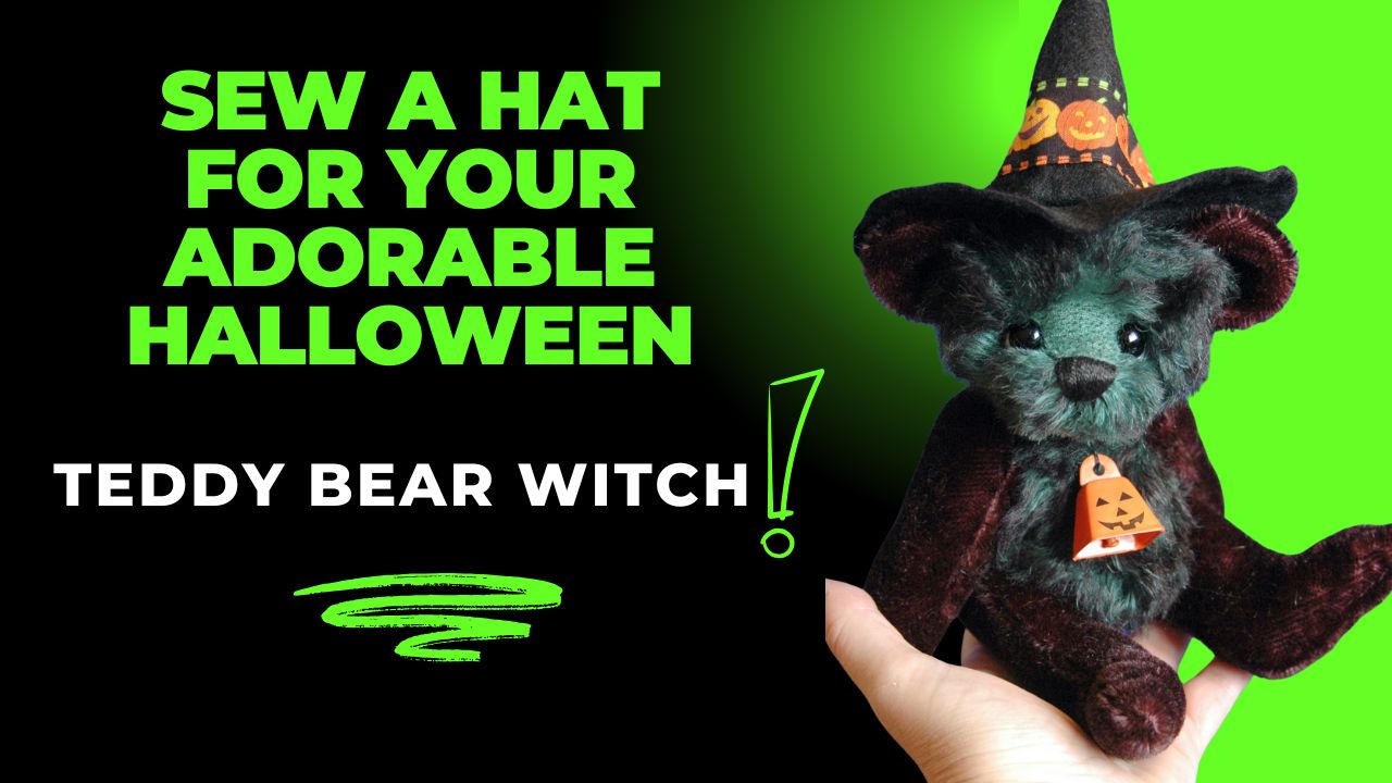 Make a Teddy Bear Witch Hat - Teddy Bear Academy Online Teddy Bear ...